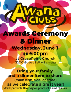 Awana Awards Ceremony & Dinner – GracePoint Church Ephrata